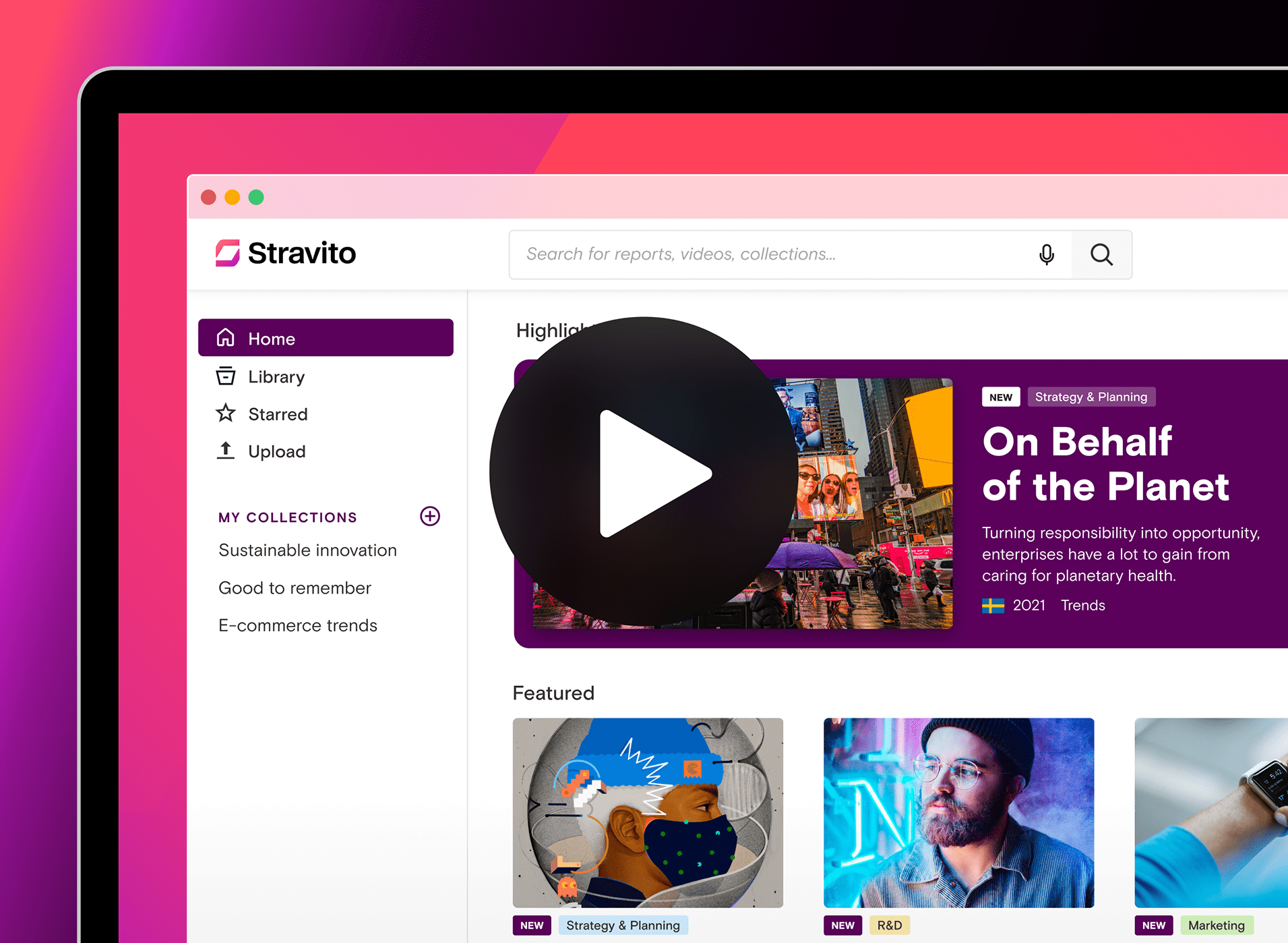 Introducing Stravito – User-friendly Insights Software